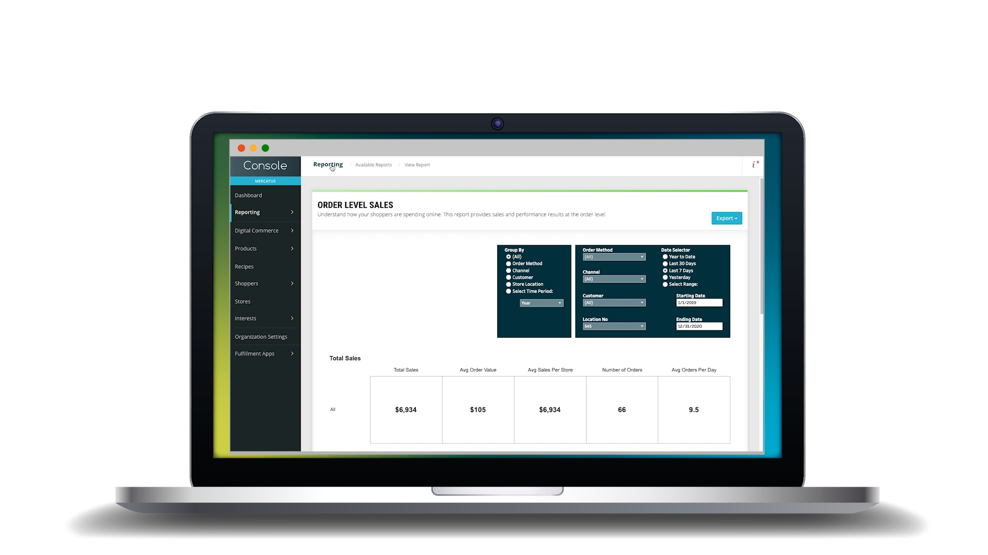 Grocery Order Management Software - Mercatus