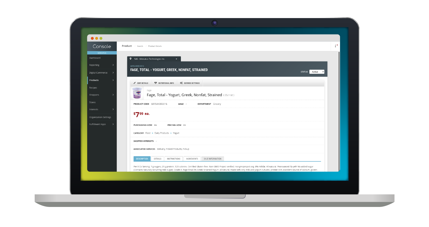 Grocery Order Management Software - Mercatus